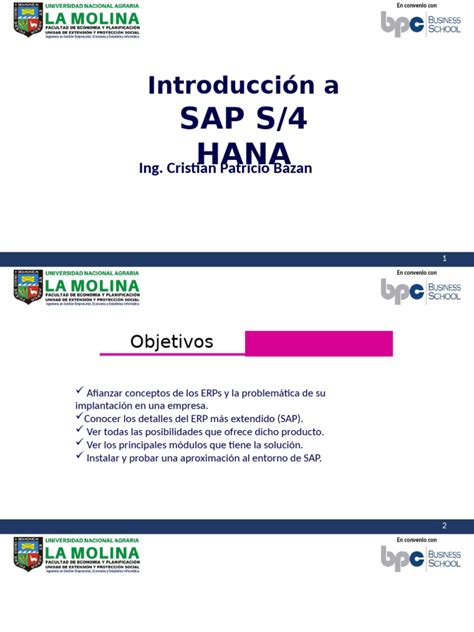 Modulo Sap Pp Clase 01 V2 Pdf Planificación De Recursos Empresariales Servidor Computación