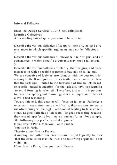 9 Logical Fallacies Ppt