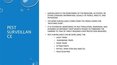Common Sampling Techniques In Insect Pests Pptx