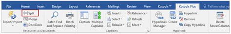 quickly split document into multiple documents by headings or section