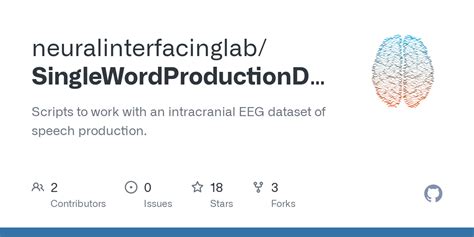 GitHub Neuralinterfacinglab SingleWordProductionDutch Scripts To Work With An Intracranial