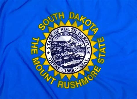 State Of South Dakota Flag Official Design And Specifications Outd