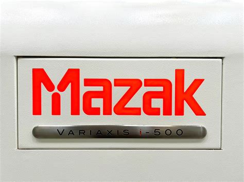 Mazak Variaxis I500 5 Axis Vertical Machining Centre Mazatrol Matrix 2