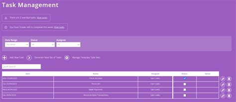 Task Management Overview Expenseplus Help And Faq