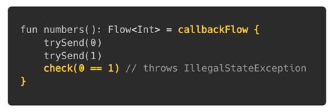 Manejo de excepciones en callbackFlow con Kotlin | Por Florent Blot | Mar 2022 - Sistema Android