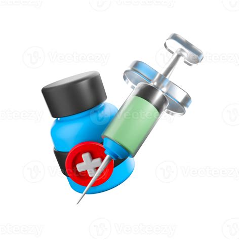 A 3d Icon Render Inject And Fluid 55277532 Png