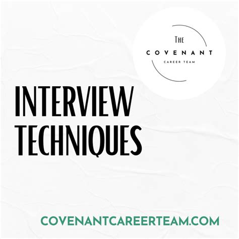 Interview Techniques