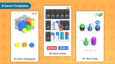 hypercasual puzzle game engine unity sell unity code