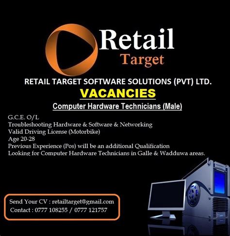 Computer Hardware Technicians Male