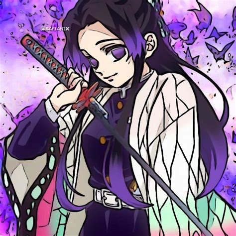 Lady Shinobu Kocho Рисунки Иллюстрации Демоны