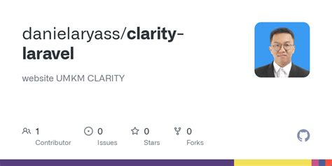 Github Danielaryassclarity Laravel Website Umkm Clarity