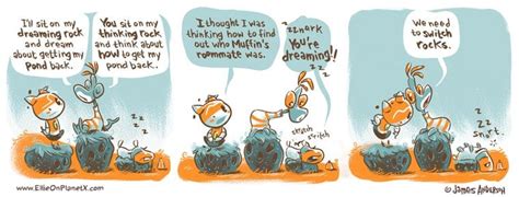 Ellie On Planet X In Todays Comic Ellie And Jeff Are Pondering A