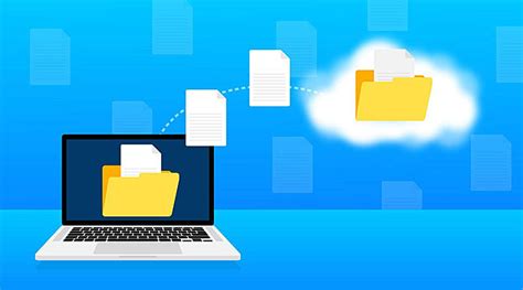 Isometric Vector Of Document Icon With Modern Flat Design Depicting File Transfer On A White