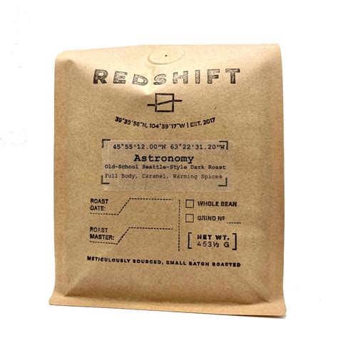 astronomy redshift coffee