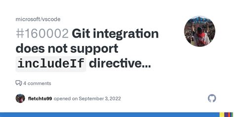 Git Integration Does Not Support `includeif` Directive With `hasconfigremoteurl` · Issue