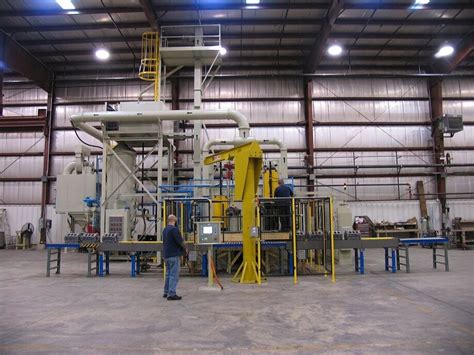 Automated Rotary Index Peening Machine Robotic Cnc Shot Peening