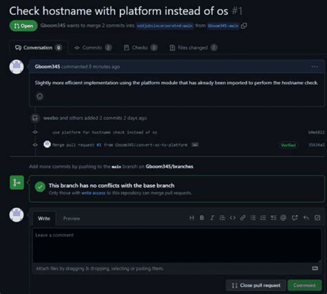 Merge Branches On Github 4sysops