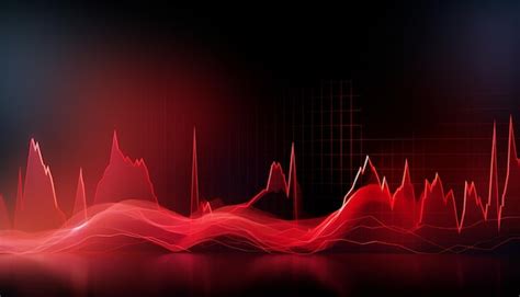 Premium Ai Image Red Forex Charts Market Crash