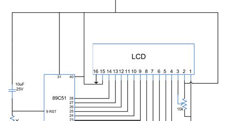 Interface X LCD With Microcontroller AT C Open Source Hardware And Computing
