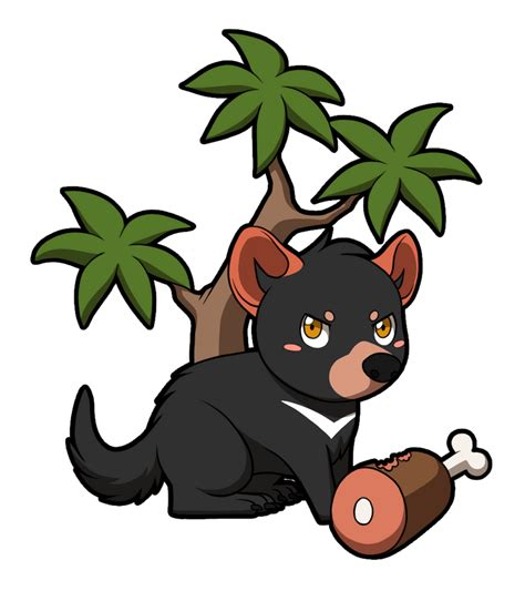 Cute Tassie Devil By Feralmoonlight On Deviantart