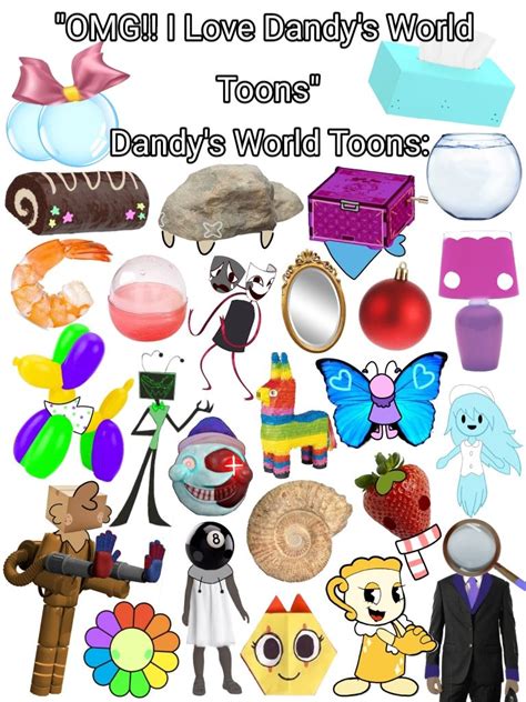 Dandys World Toons Irl🤑🤑 Eggson And Bassie All Dandys World Items