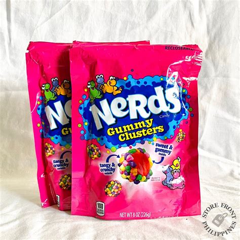 Nerds Gummy Clusters Candy Poppable Bite Sized Crunchy Chew Lazada Ph