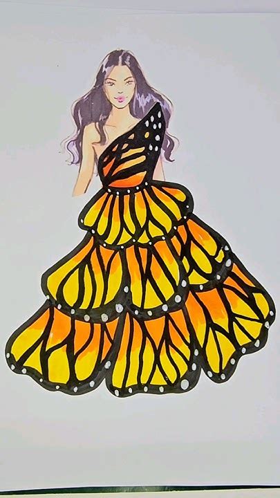 Butterfly Drass Design Shorts Artfulindustry Art Drawing Viral