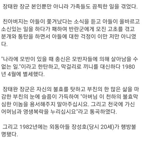 서울의 봄 이태신 장군 장태완 장군 가족 비극사 유머 움짤 이슈 에펨코리아