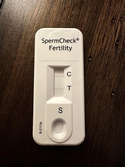 8 Mo Finance Spermcheck Fertility Home Test Kit For Men Shows