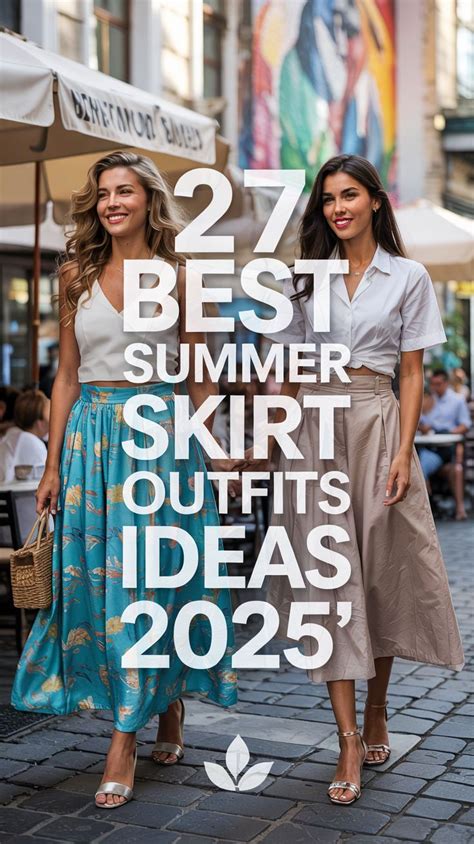 27 Best Summer Skirt Outfits Ideas 2025 White Denim Wrap Long