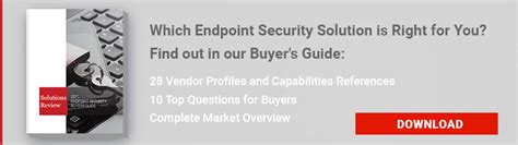 Top 10 Endpoint Security Vendors In The Cybersecurity 500 Best