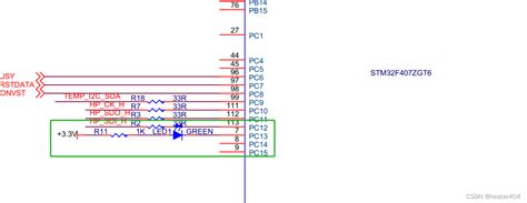 【stm32标准库】使用标准库点亮led stm32的pc13驱动led发光设计硬件 csdn博客