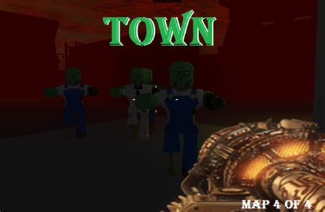 TOWN BLACK OPS CUSTOM ZOMBIES MAP Para ROBLOX Juego Descargar
