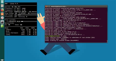 How To Install And Configure Conky In Ubuntu ~ Be Open Source