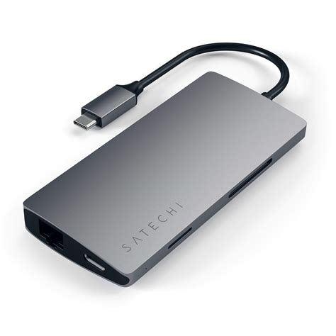 Satechi Usb C Multiport V2 Adapter Space Grey Peoples Phone