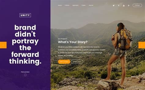 Splash Unity Web Design Webdesign Design