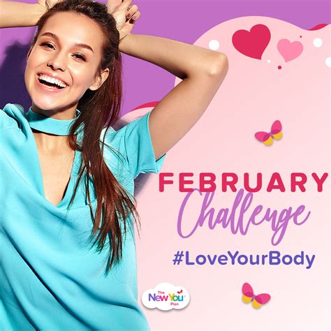 February Challenge Loveyourbody The New You Plan