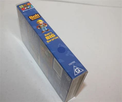Bob The Builder Bobs Big Surprise Vhs Abc Video 2000 £619 Picclick Uk