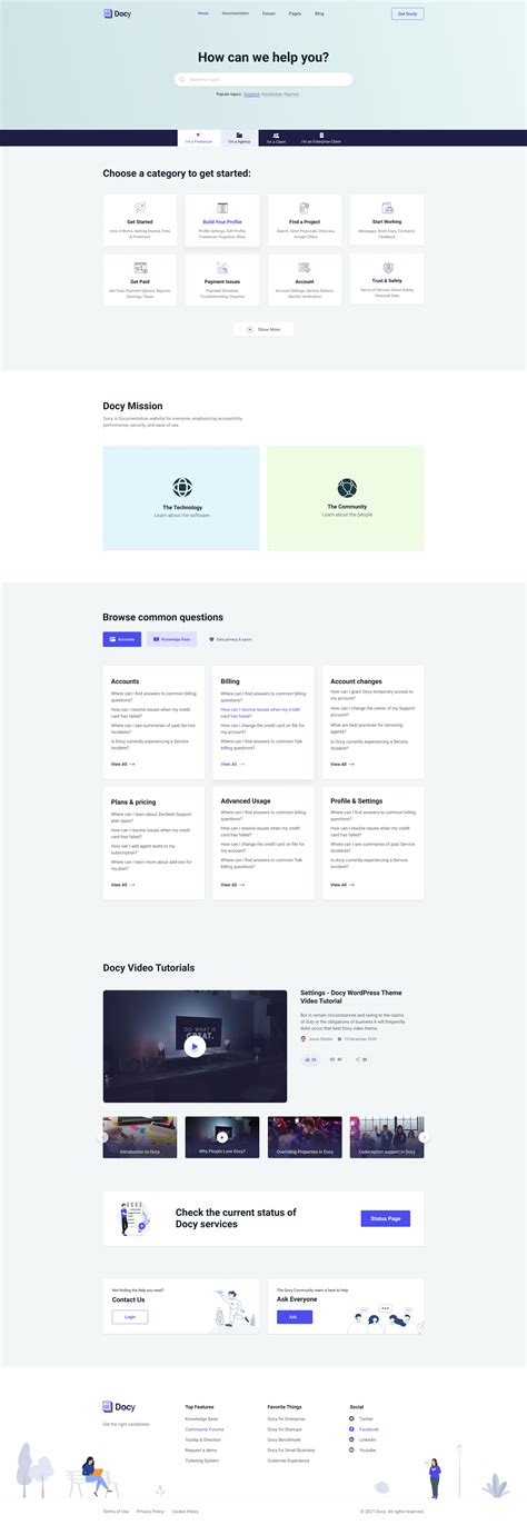 docy documentation and knowledge base figma template by creativegigs