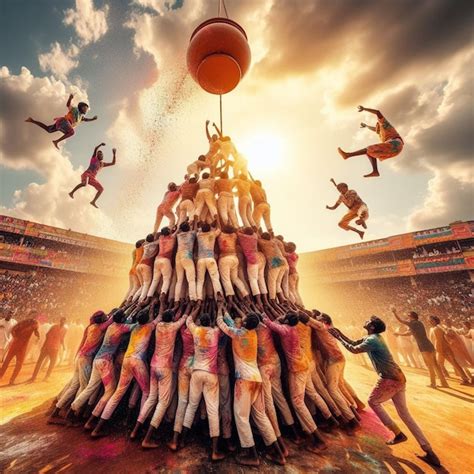 Premium Photo Dahi Handi Image Background