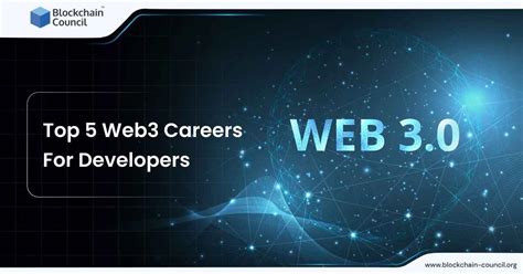 Top 5 Web3 Careers For Developers Blockchain Council