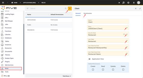 Create Roles In Five Five Low Code For Real Developers