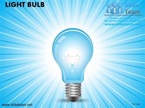 Pdf Light Bulb Powerpoint Presentation Slides Dokumentips