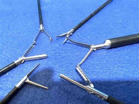 Used VARIOUS Professional Laparoscopic Cholecystectomy Instrument Set Case Disposables General