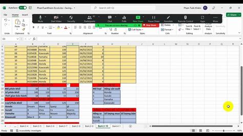luyện tập excel với bài tập 2 Ôn tập hàm dò tìm index match