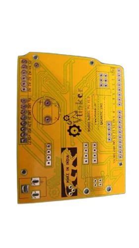 Copper Single Sided Fr4 Pcb Green Yellow At Best Price In Gandhinagar