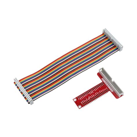 RPi GPIO Breakout Expansion Board Pin Flat Ribbon Cable For Raspberry Pi Model B B In