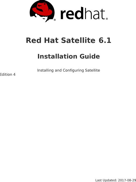 Installation Guide Red Hat Satellite 6 1 En US