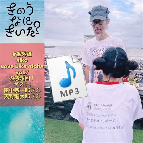 昨日何聴いた？ #番外編 aiko Love Like Aloha vol.7 の感想回！ゲスト：田中宗一郎さん、天野龍太郎さん | Little Penguin Online Shop