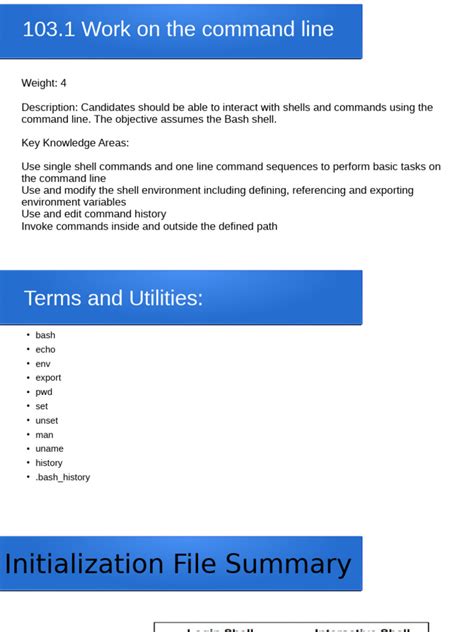 103 1 work on the command line pdf ingeniería informática tecnologías de la información